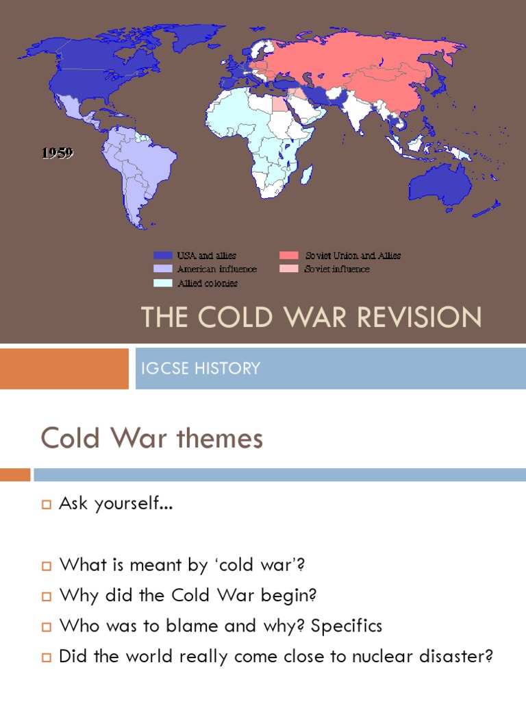 Cold War Revision Early Years | PDF | Cold War | Mikhail Gorbachev