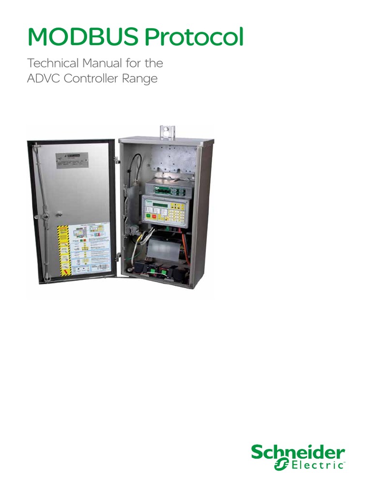 MODBUS Protocol: Technical Manual For The ADVC Controller Range | PDF ...
