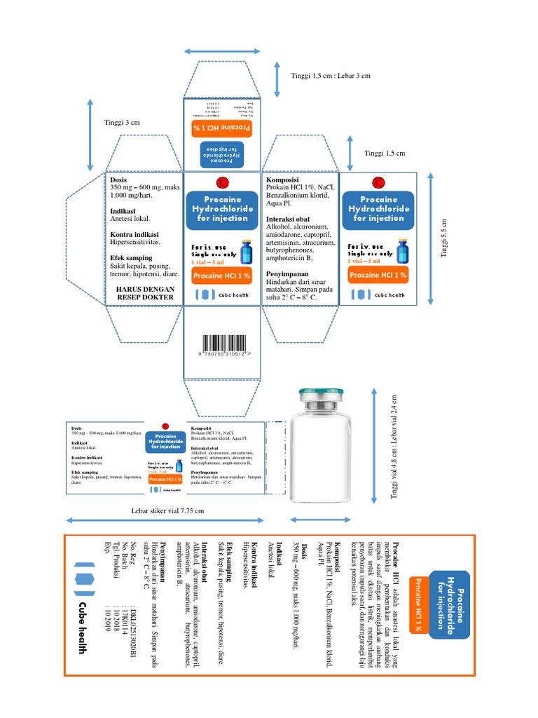 Procaine HCl 1% Injection Overview | PDF