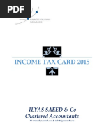 Pakistan Income Tax Rate Card 2025-26 | PDF | Taxes | Capital Gain