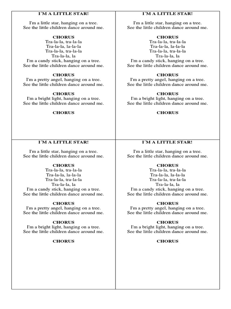 I M A Little Star! I M A Little Star! | PDF | Leisure