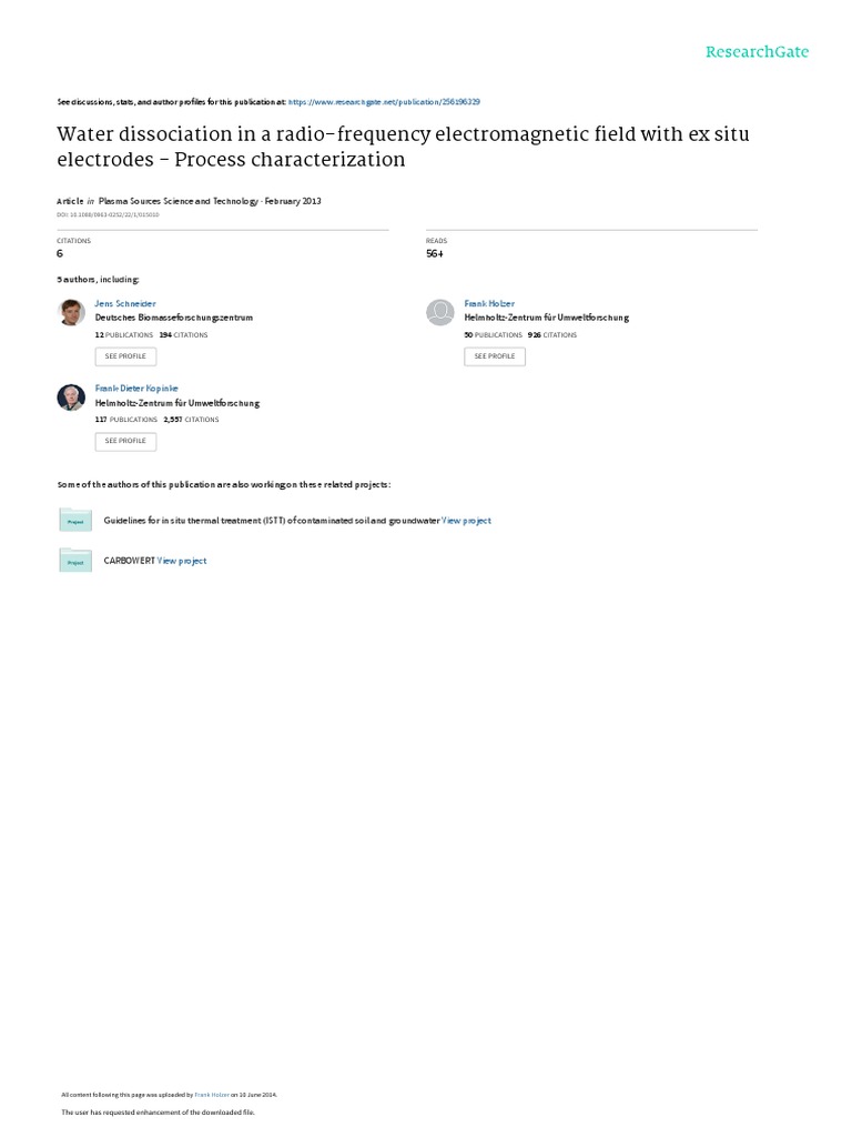 Water Diss Paper 1 | PDF | Electrolyte | Gas Chromatography