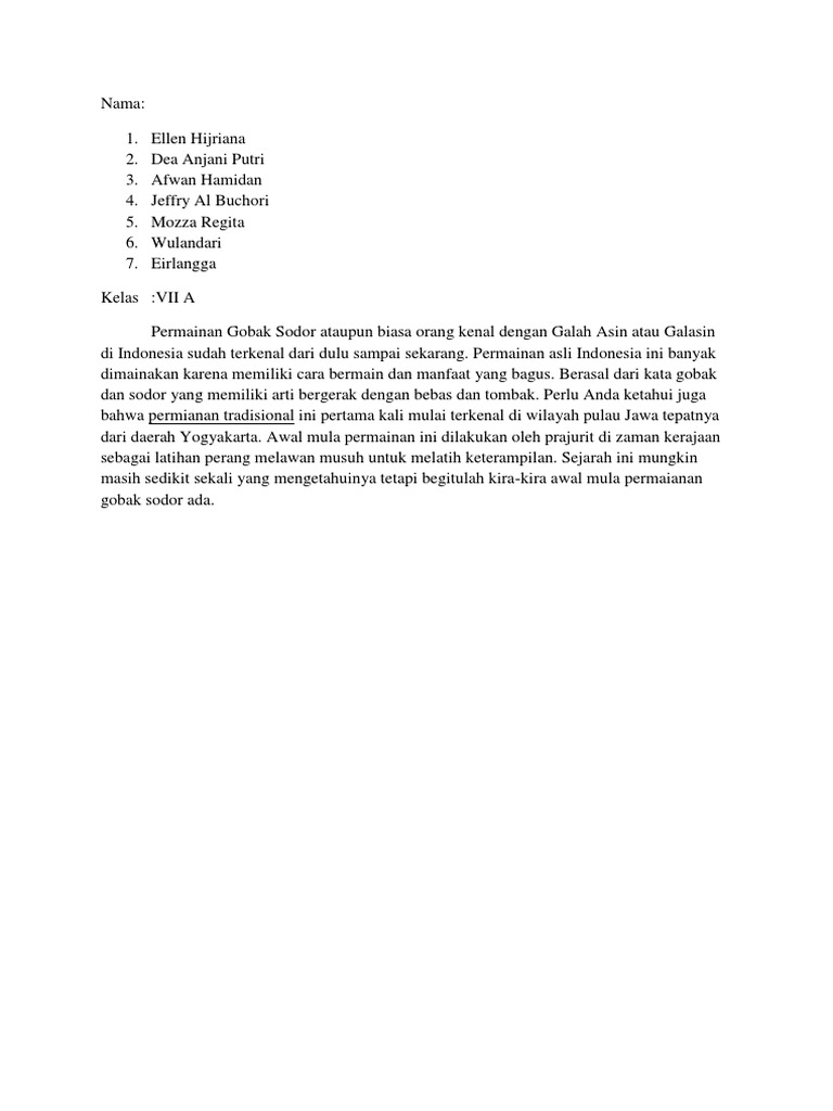 Gerobak Sodor | PDF