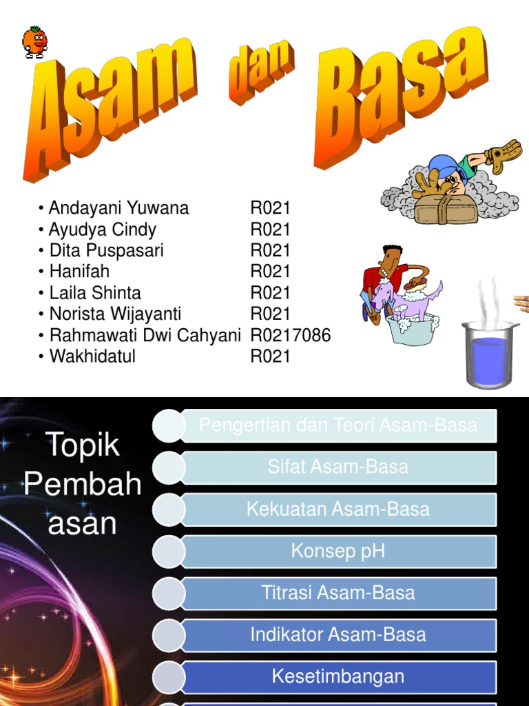 Teori dan Sifat Asam-Basa dalam Kimia | PDF