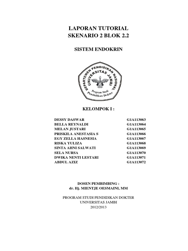 Laporan Tutorial Skenario 2 | PDF