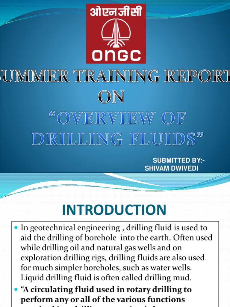 Ongc Presentation Training | PDF | Drilling | Drilling Rig