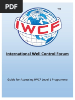 IWCF Level 1 | PDF