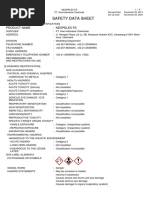 Palmolive Dishwashing Liquid SDS | PDF | Toxicity | Personal Protective ...