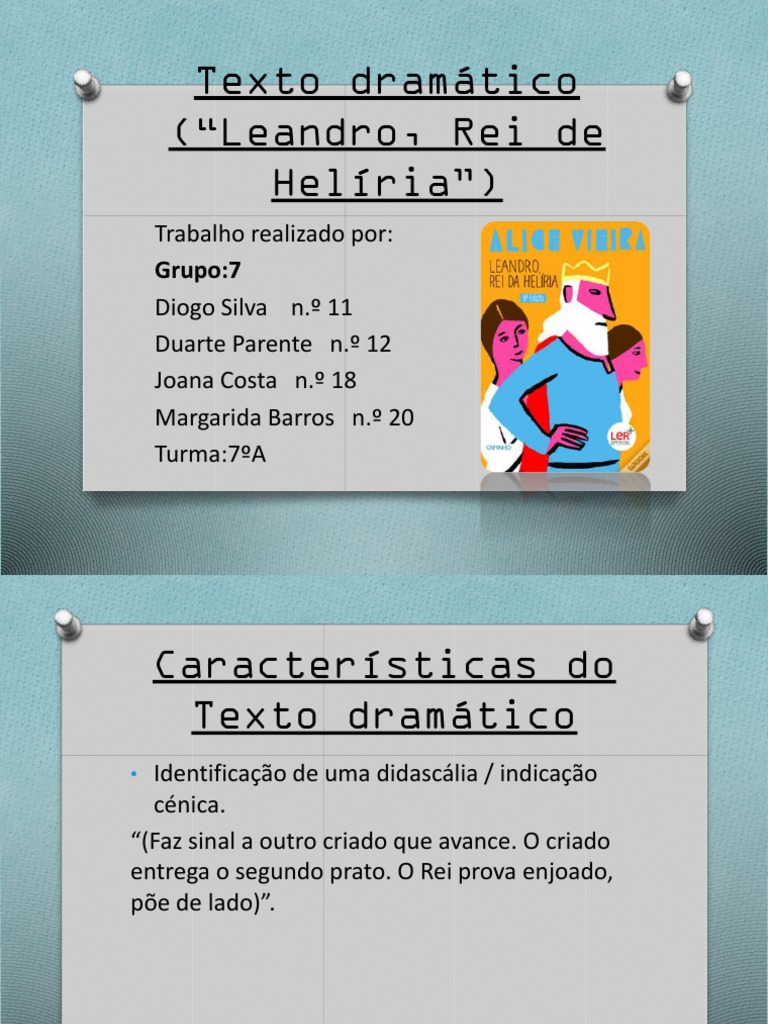 Texto Dramático 2 | PDF