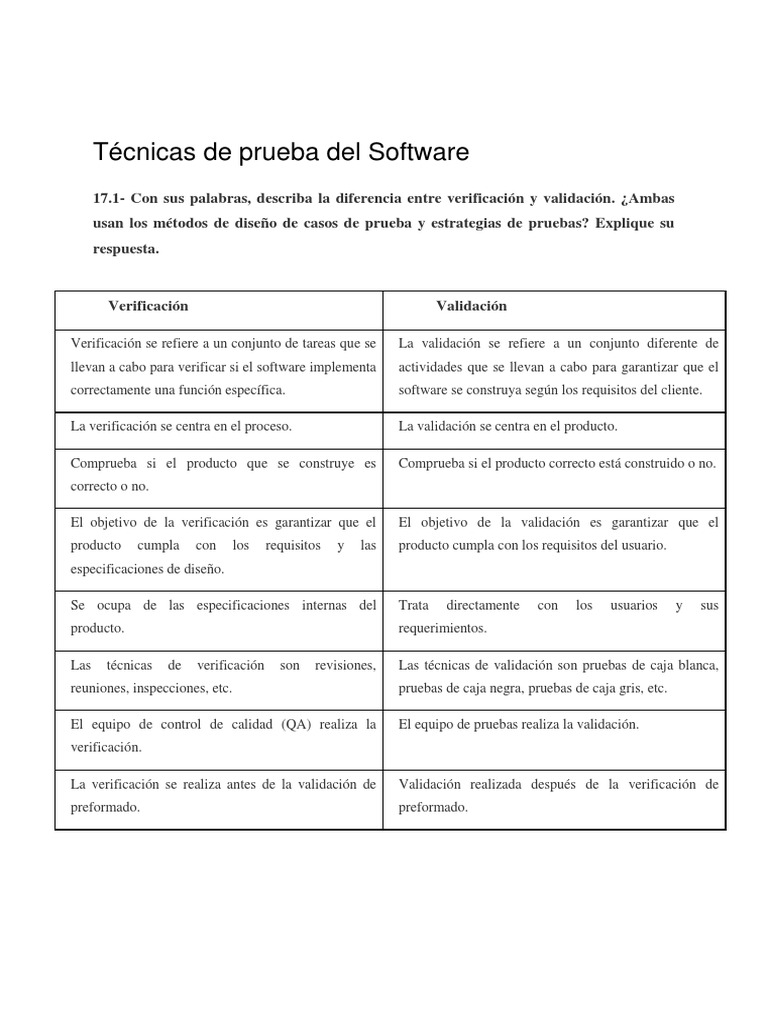 Tecnicas de Pruebas Del Software | PDF | Programa de computadora | Programación