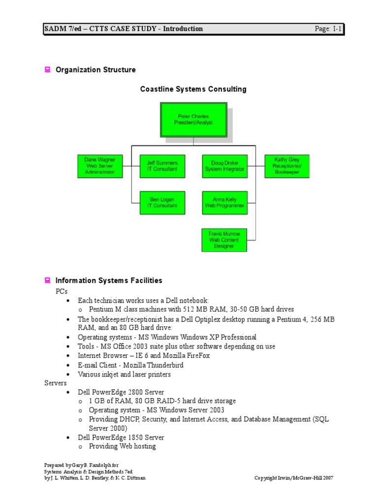 Case Study CTTS - Introduction Part 2 | PDF | Dell | Personal Computers