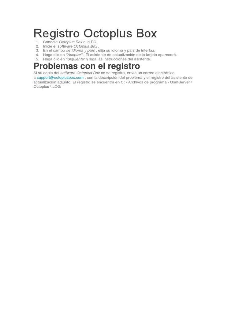 Manual de Octoplus | PDF | Point and Click | Microcontrolador