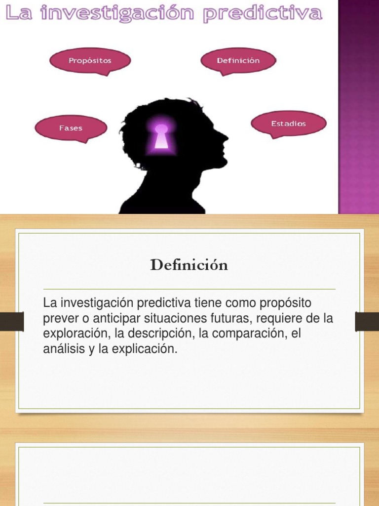 Investigación Predictiva | PDF | Cognición | Ciencia cognitiva