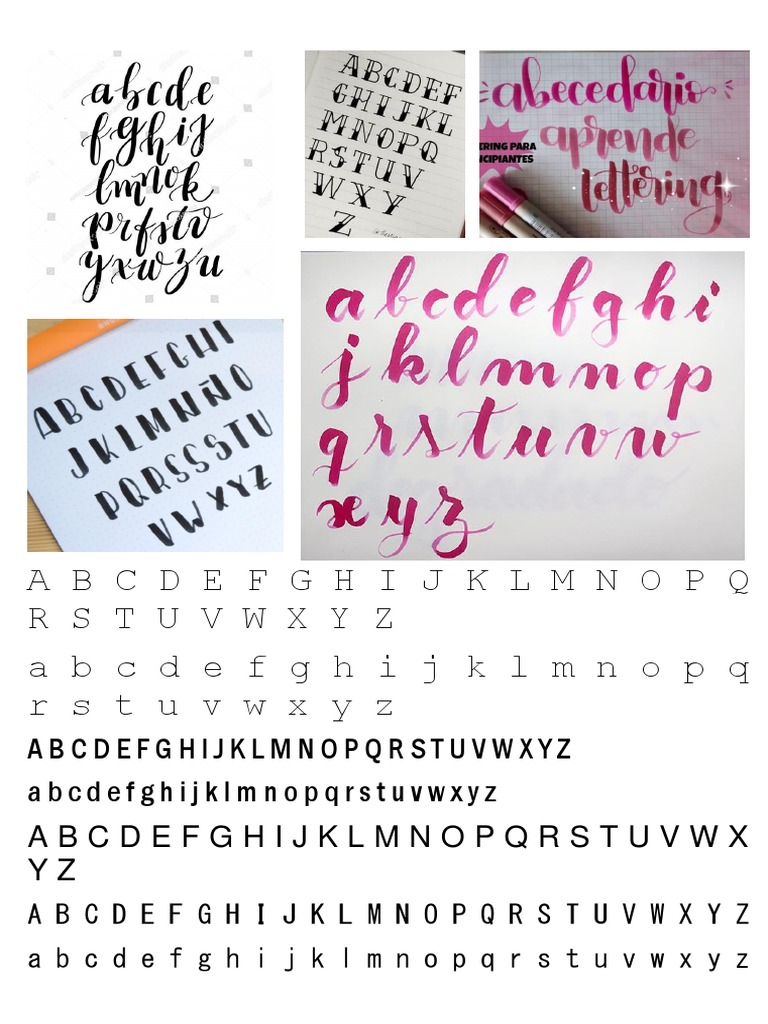 Lettering | PDF