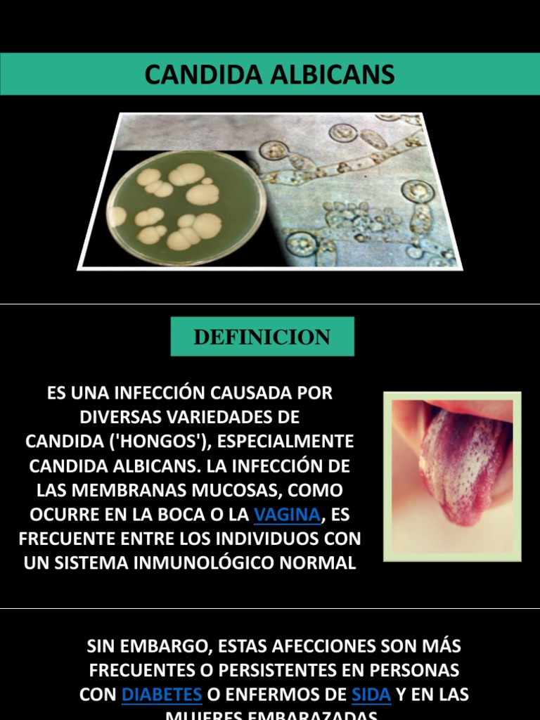 Infección por Candida Albicans: Causas y Síntomas | PDF | Candidiasis ...