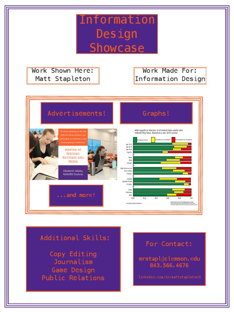 Information Design Showcase Handout | PDF