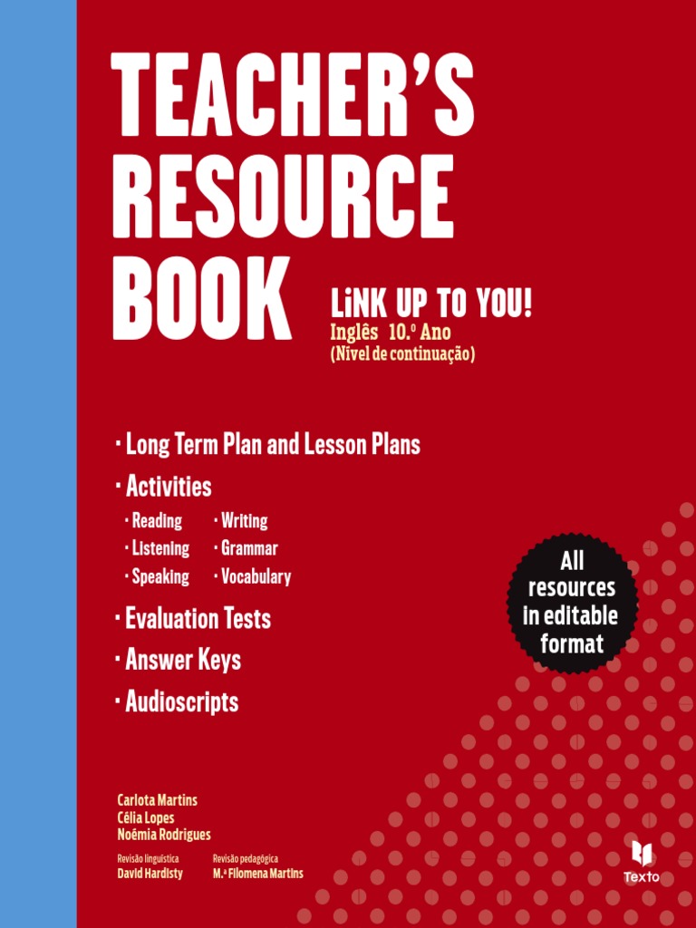 Teacher S Resource Book PDF | PDF | English Language | Lesson Plan