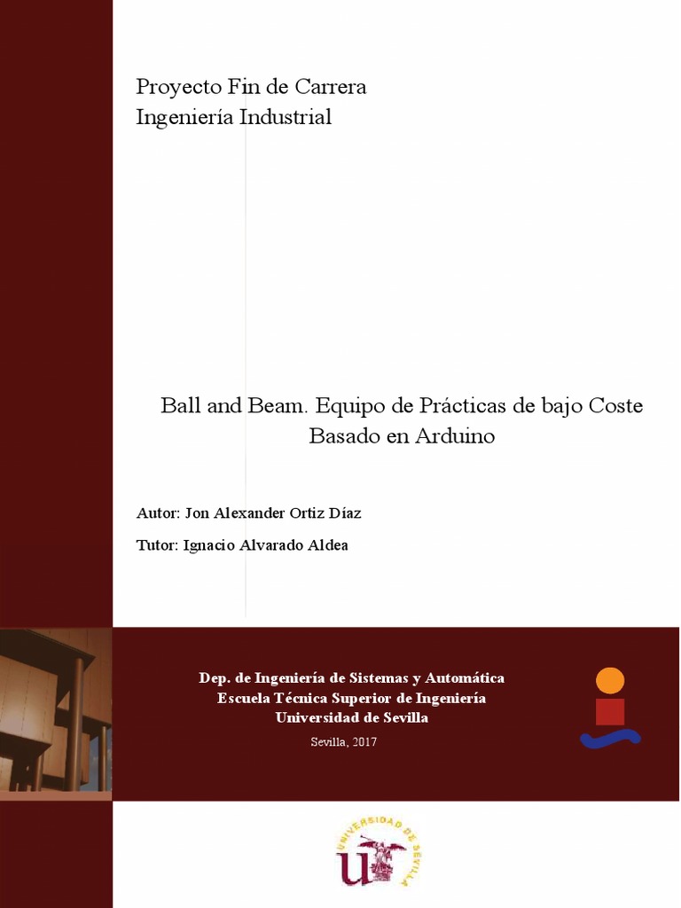 Diseño y construcción de un sistema Ball and Beam controlado por ...
