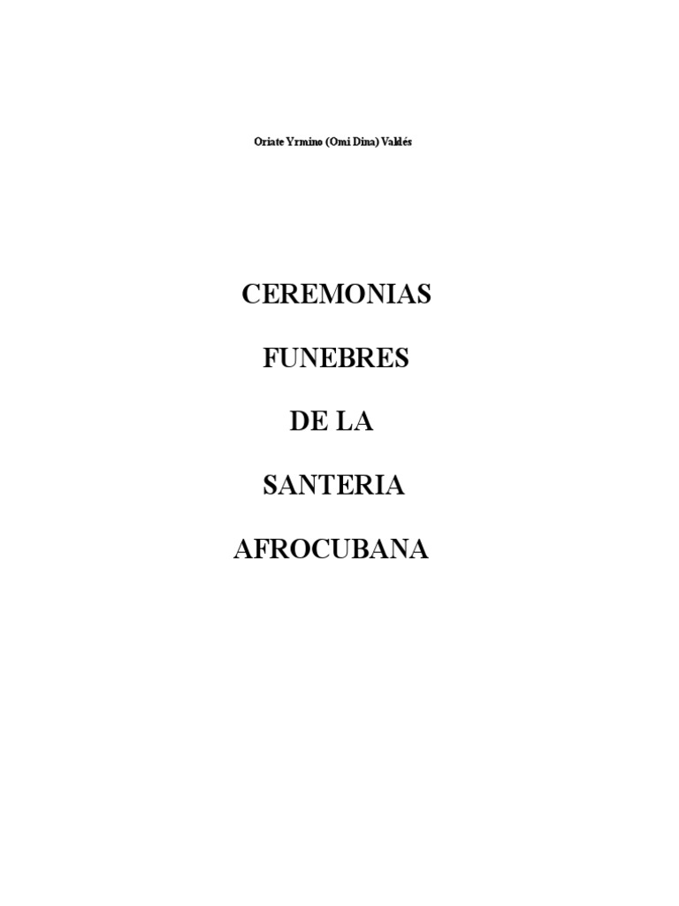 ITUTU | PDF | Rituales | Religión y creencia