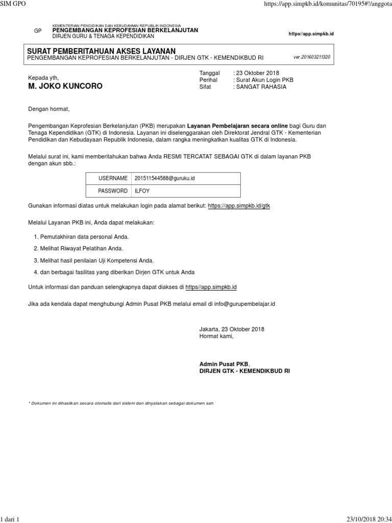 Sim PKB Joko PDF | PDF | Komputer