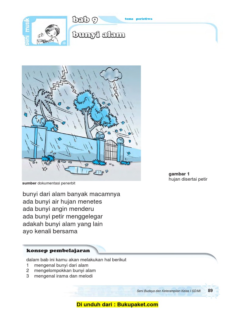 Pelajaran 9 Bunyi Alam | PDF