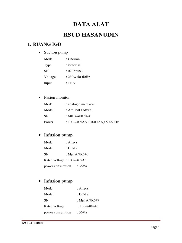 Data Alat | PDF | Mains Electricity | Physics