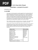 JSW Group Health & Safety Lockout & Tagout Standard-07 | PDF