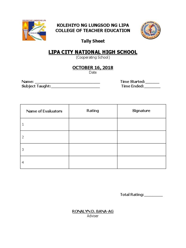 Lipa City National High School Kolehiyo Ng Lungsod Ng Lipa College Of