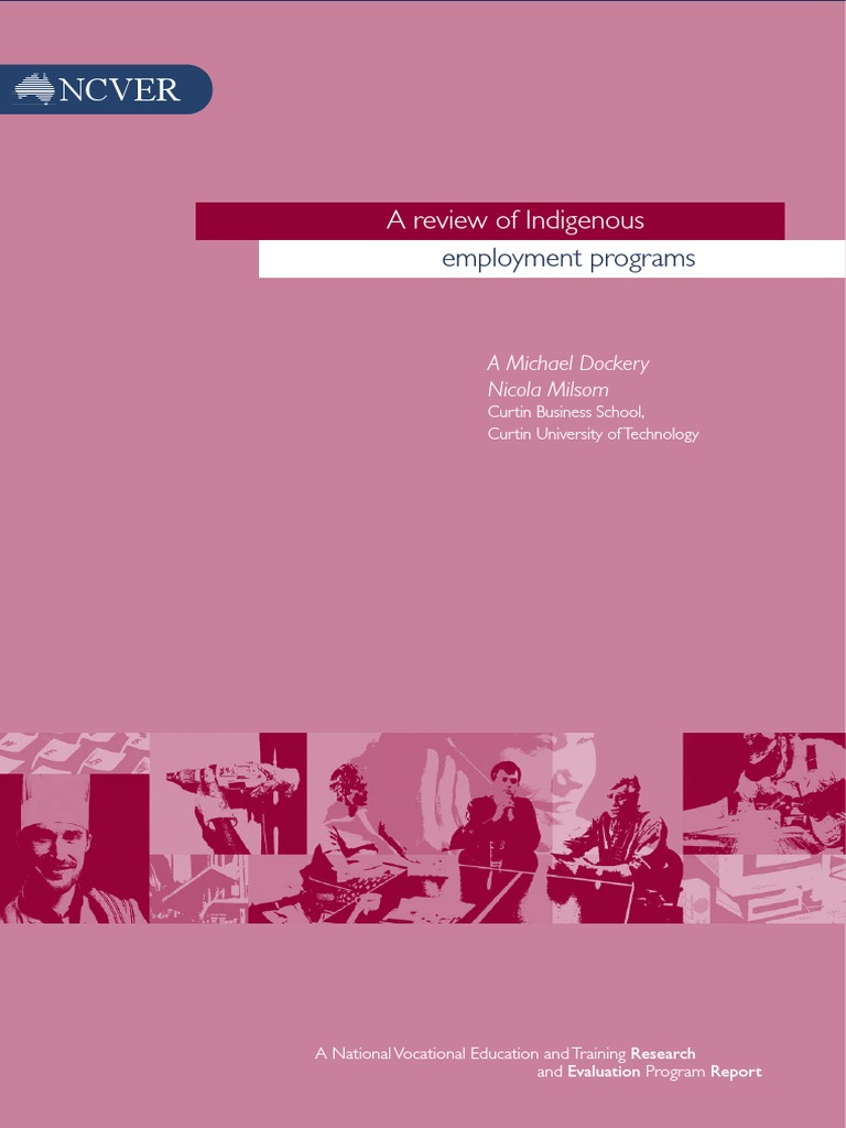 Nciver - Indigenous Employment Programs | PDF | Indigenous Australians ...
