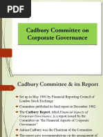 Cadbury Report: Corporate Governance Insights | PDF | Board Of ...