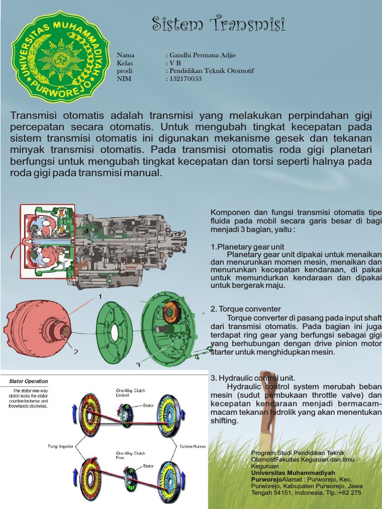 Poster Transmisi Otomatis | PDF