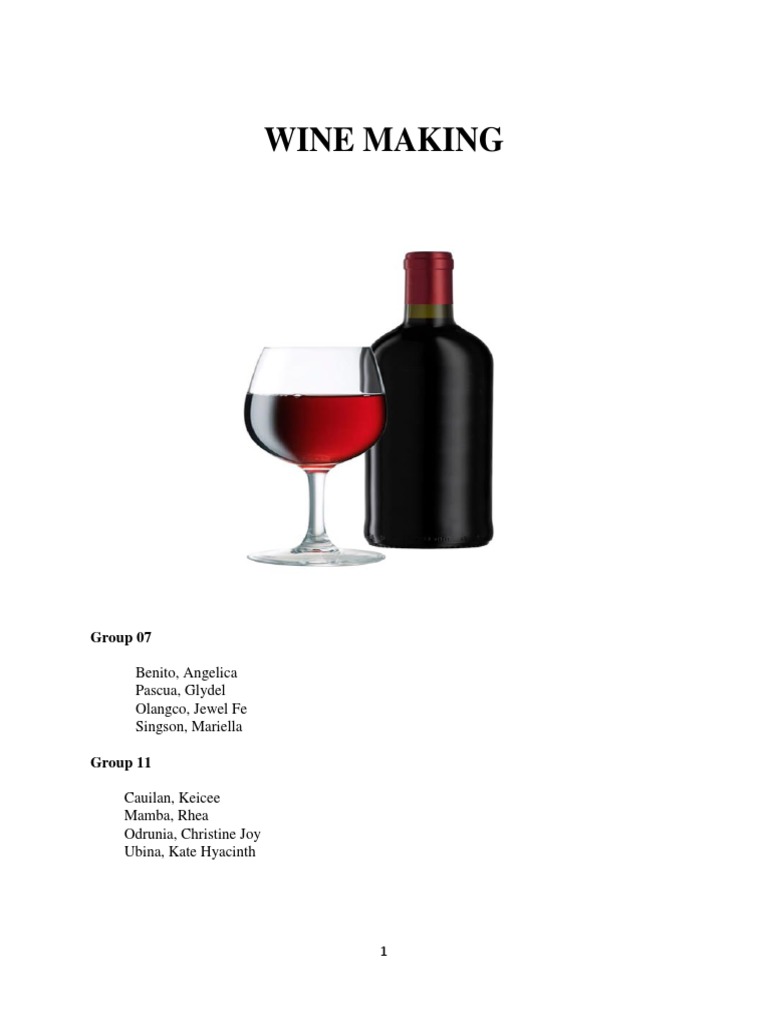 WINE and Vinegar Making Process | PDF | Vinegar | Wine