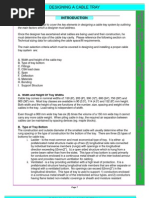 Cable Tray Fill and Load Calculation | Cable | Wire