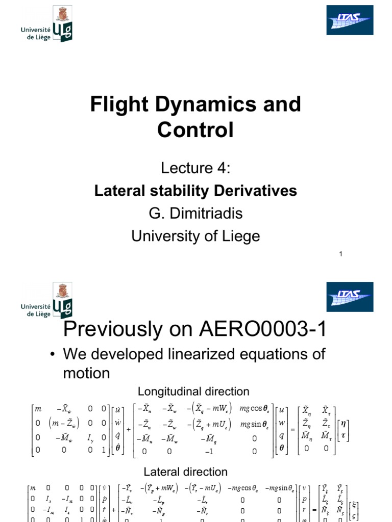 Flight Dynamics 04 | Download Free PDF | Aileron | Flight Dynamics ...