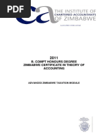 ACCA Taxation - Zimbabwe (ZWE) Revision Kit 2022 by T T Herbert | PDF ...