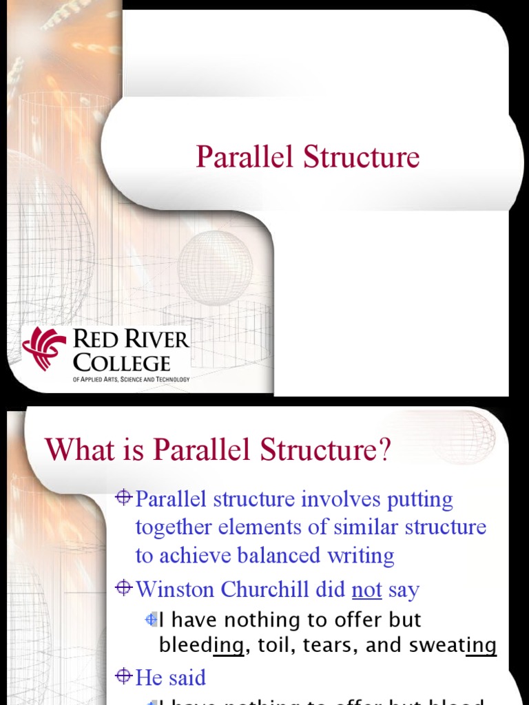 Parallel Structure | PDF | Career & Growth