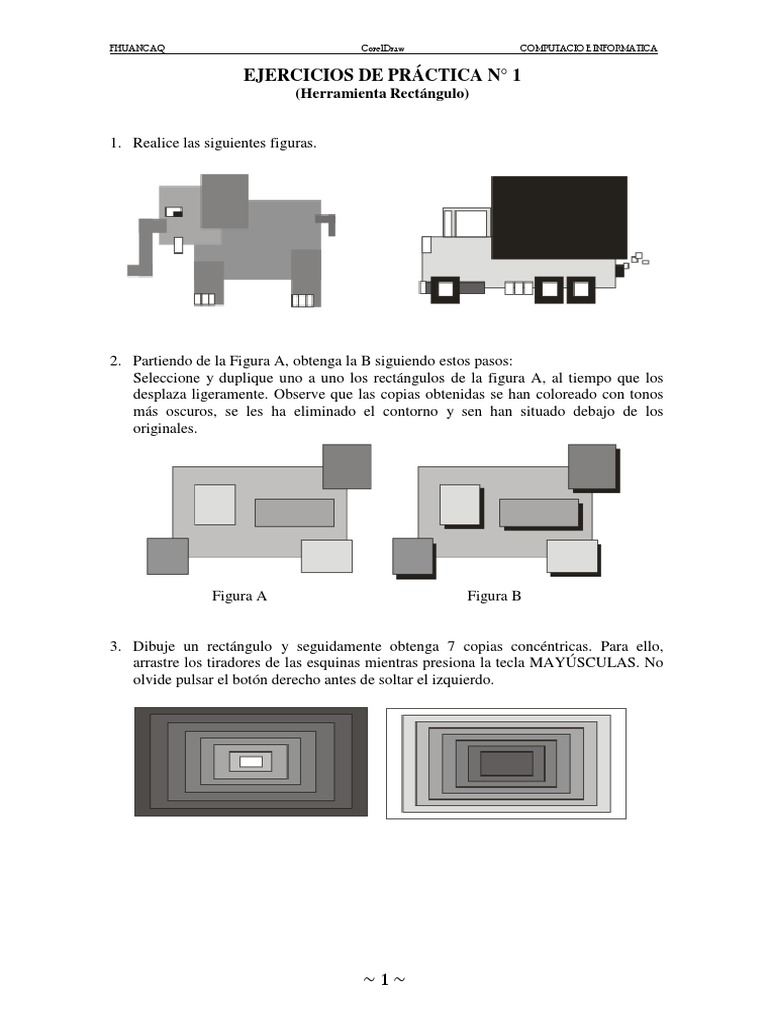 Diseño Grafico - Practica Nº1 | PDF | Rectángulo