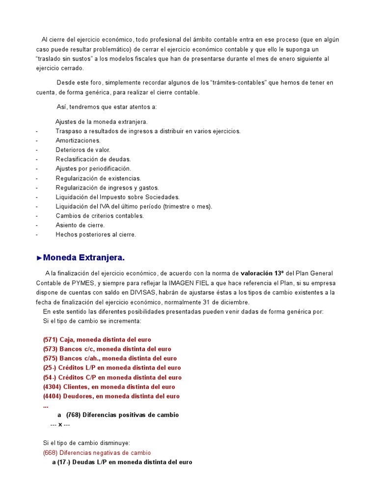 Cierrre Supercontable | PDF | Amortización (Negocio) | Contabilidad