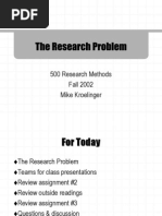 Research Model Canvas (RMC) | PDF | Art