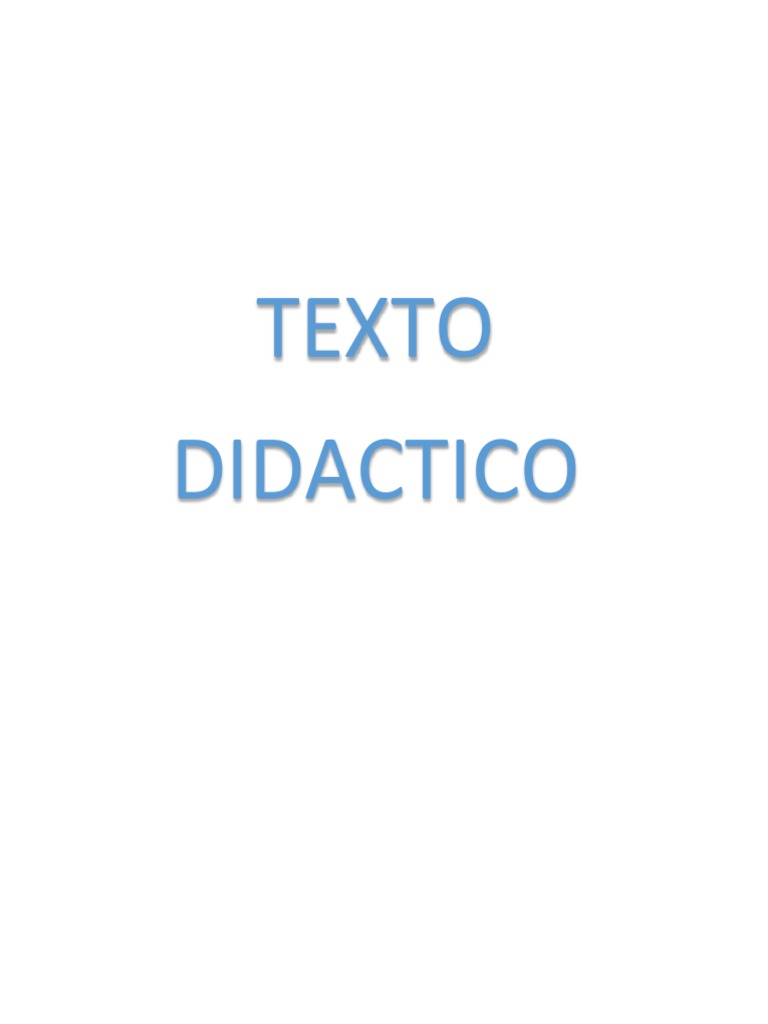 Texto Didactico PROFOCOM | PDF | Teoría | Planificación