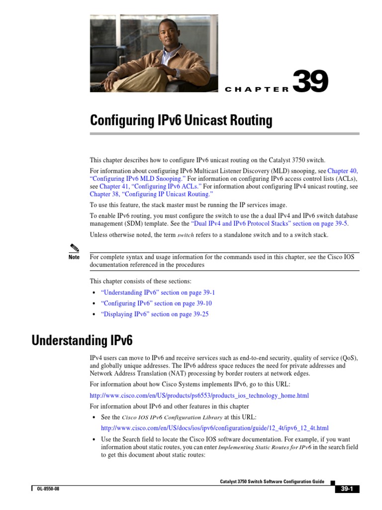 Configuring Ipv6 Unicast Routing | PDF | I Pv6 | Ip Address