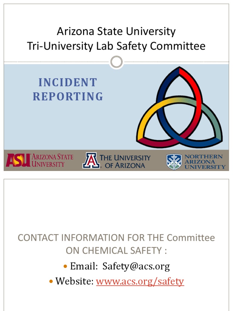 AIHA Incident Reports Reinforce Lab Safety | PDF | Laboratories ...