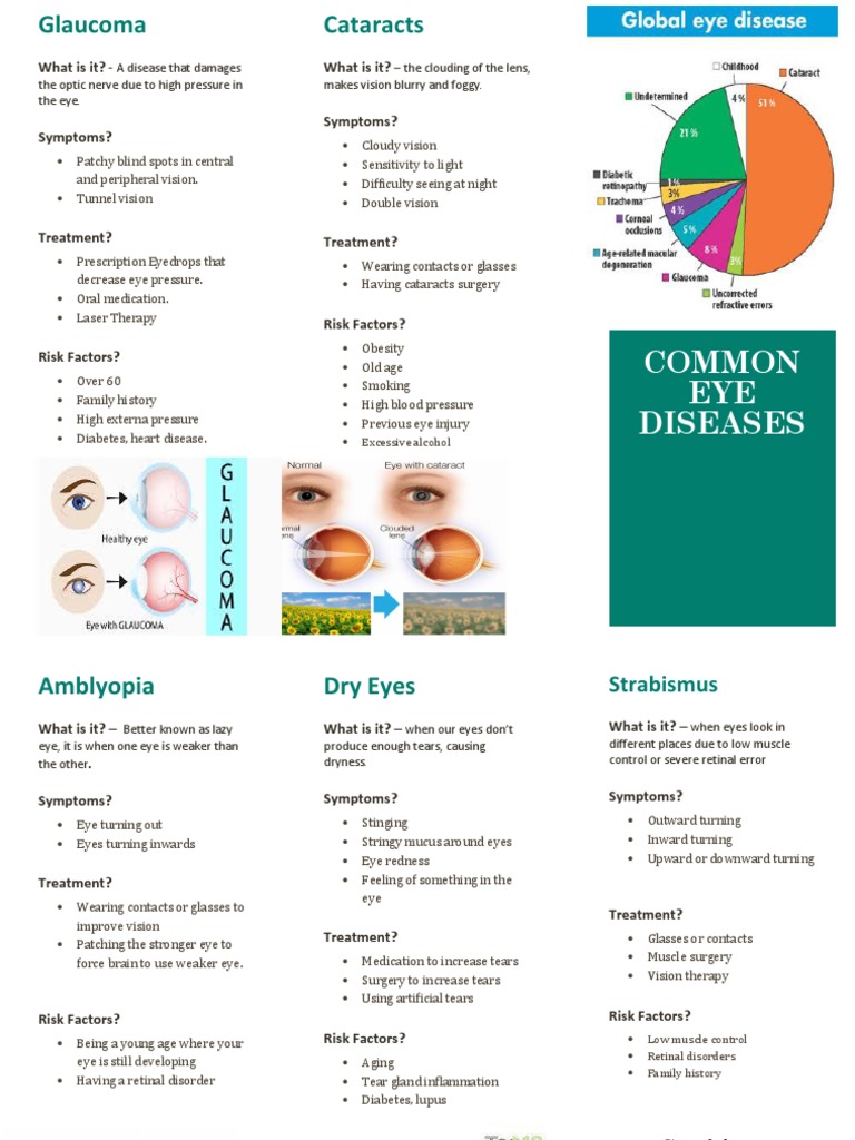 Brochure Ism Eye Diseases | PDF | Human Eye | Cataract