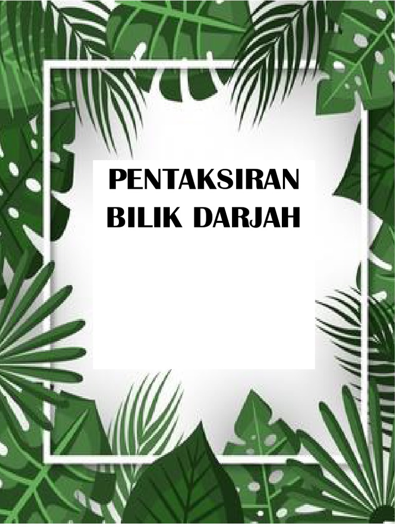 Pentaksiran Bilik Darjah Guide | PDF
