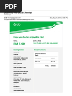 Grab Receipt | PDF