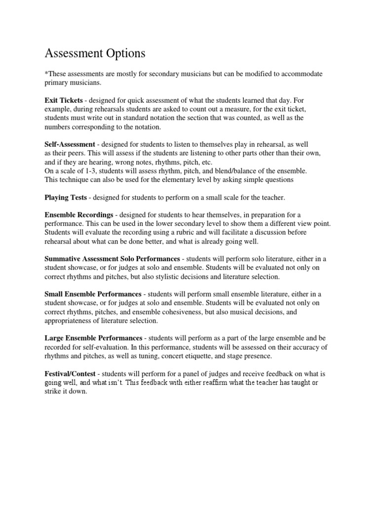 Assessment Portfolio Pdf