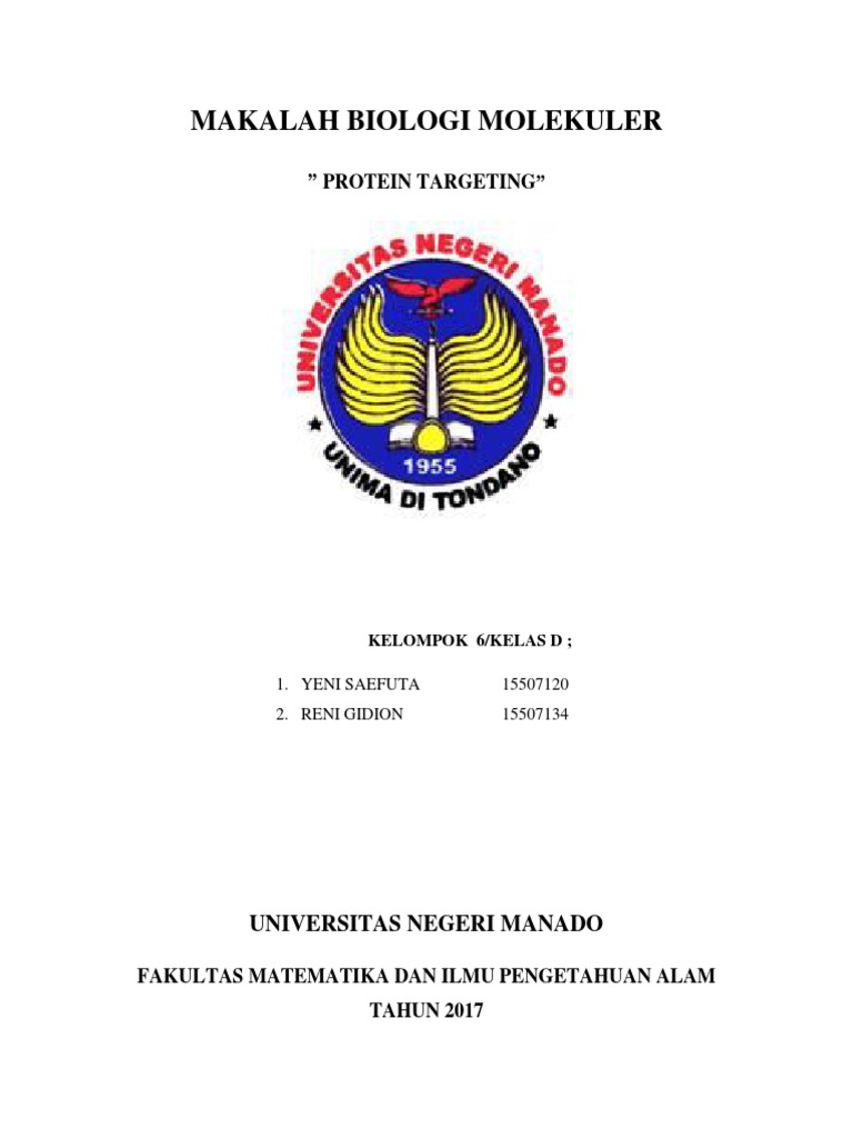 Makalah Protein Targeting | PDF