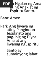 Sakramento NG Kumpisal | PDF