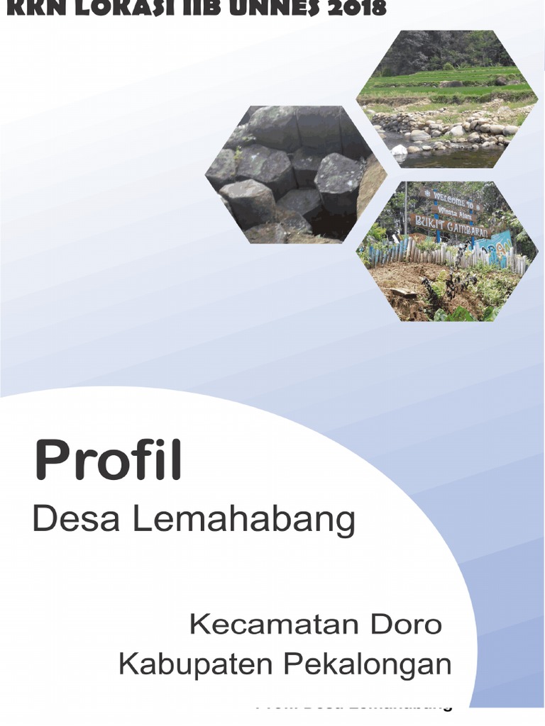 Buku Profil Desa Lemahabang | PDF