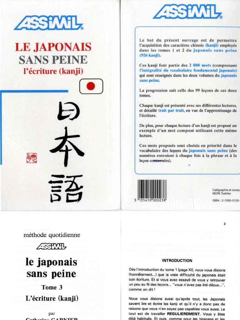 Assimil - L'écriture Kanji PDF | PDF
